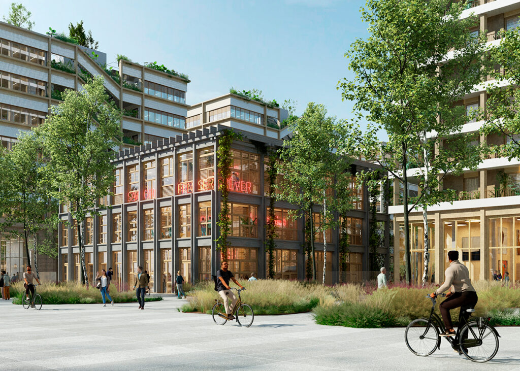 Un Pavillon du réemploi à Lyon-Confluence - Exndo Architectures ...